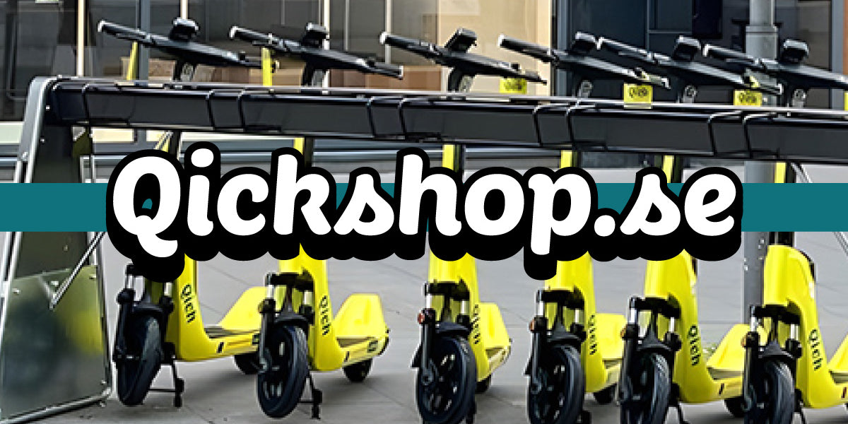 Qick Shop | Qickshop.se - Din expert på elsparkcyklar i Sverige